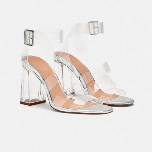 Zara | Shoes | Zara Vinyl Heels New With Tags Size 6537 | Poshmark